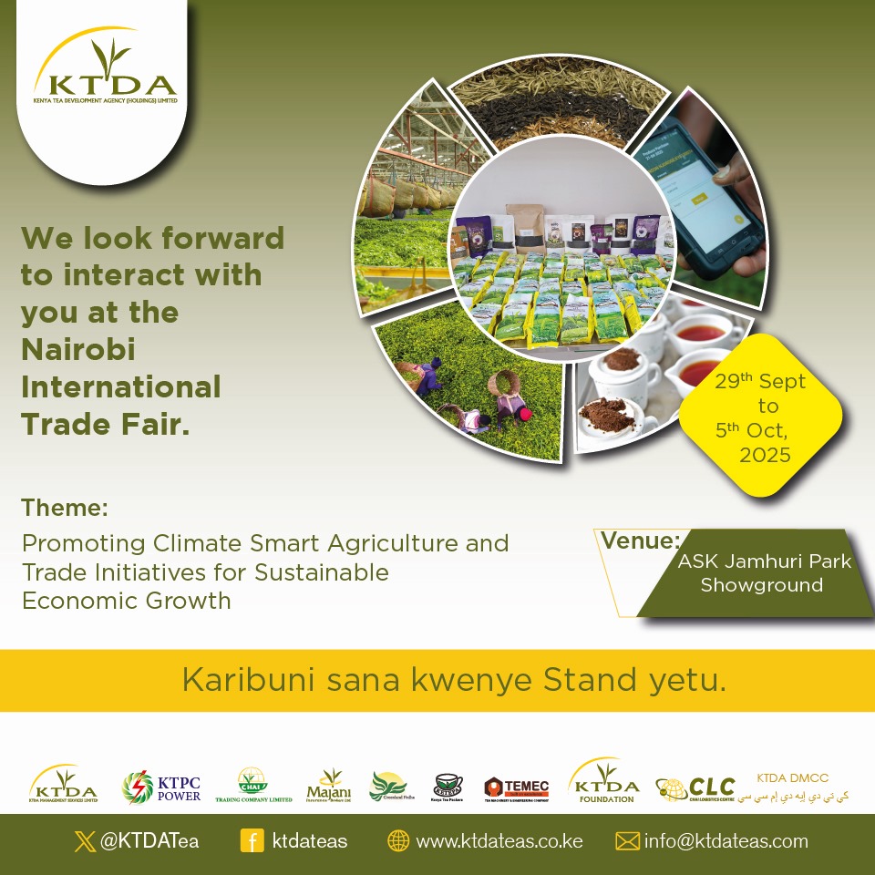 Visit KTDA Stand at Nairobi International Trade Fair from September ...